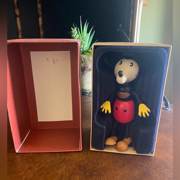 Schylling | Toys | Nwt Nib Disney Mickey Mouse Funeflex Wooden Doll ...